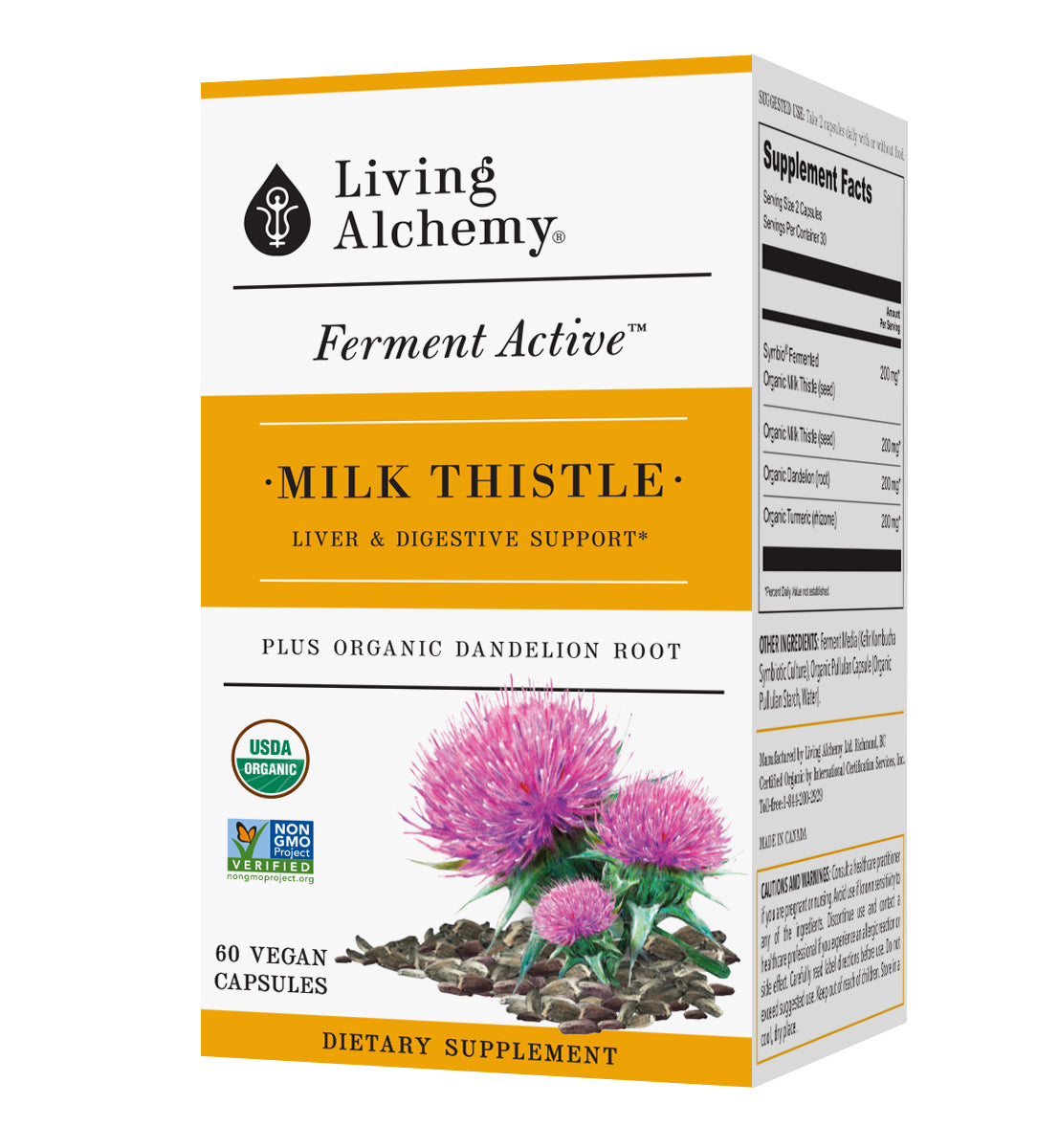 Fermented Milk Thistle | Living Alchemy - Liver Detox Supplement ...