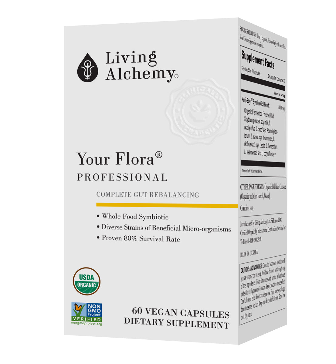 Your Flora Probiotic Professional | Living Alchemy - Gut & IBD Relief ...